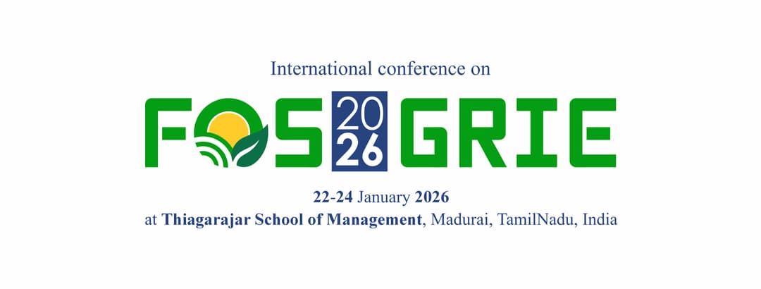 FOS 2026-GRIE - Thiagarajar School of Management